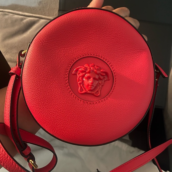 Versace | Bags | La Medusa Round Camera Bag | Poshmark